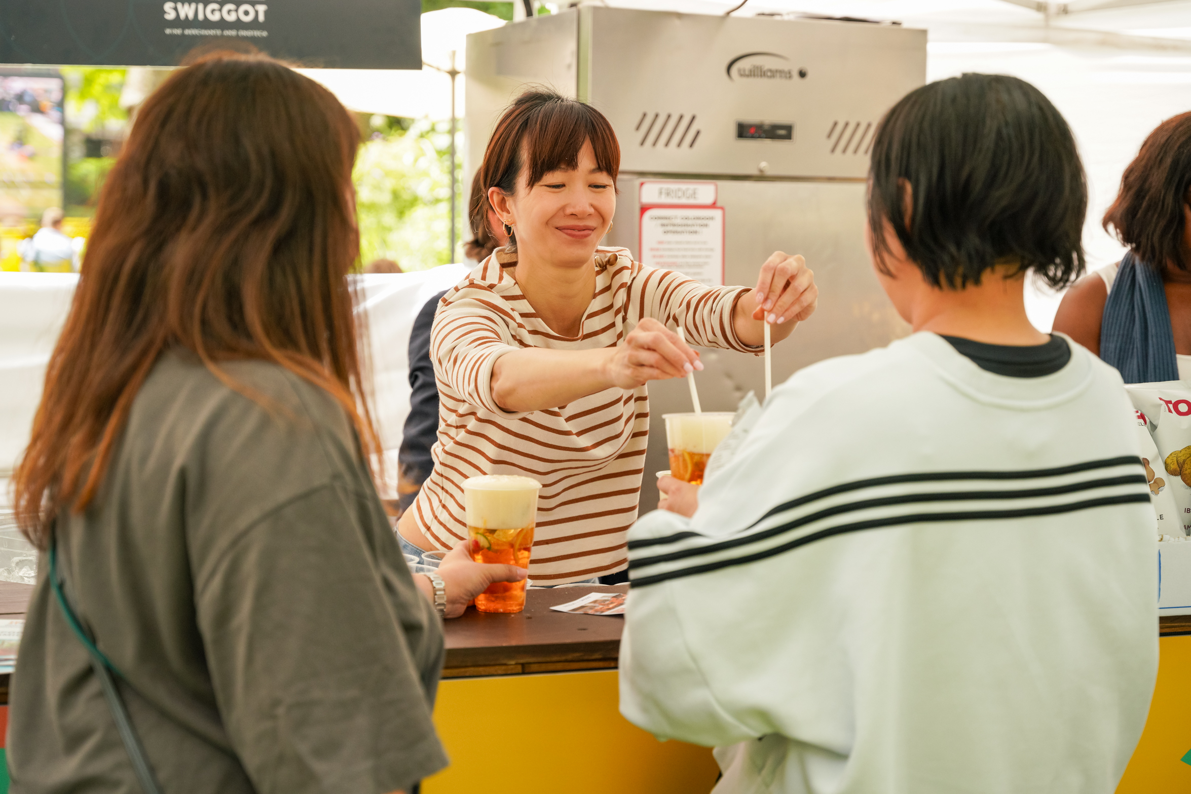 Summer In The Square - Smoothies Bar Pop-up - Make it Marylebone