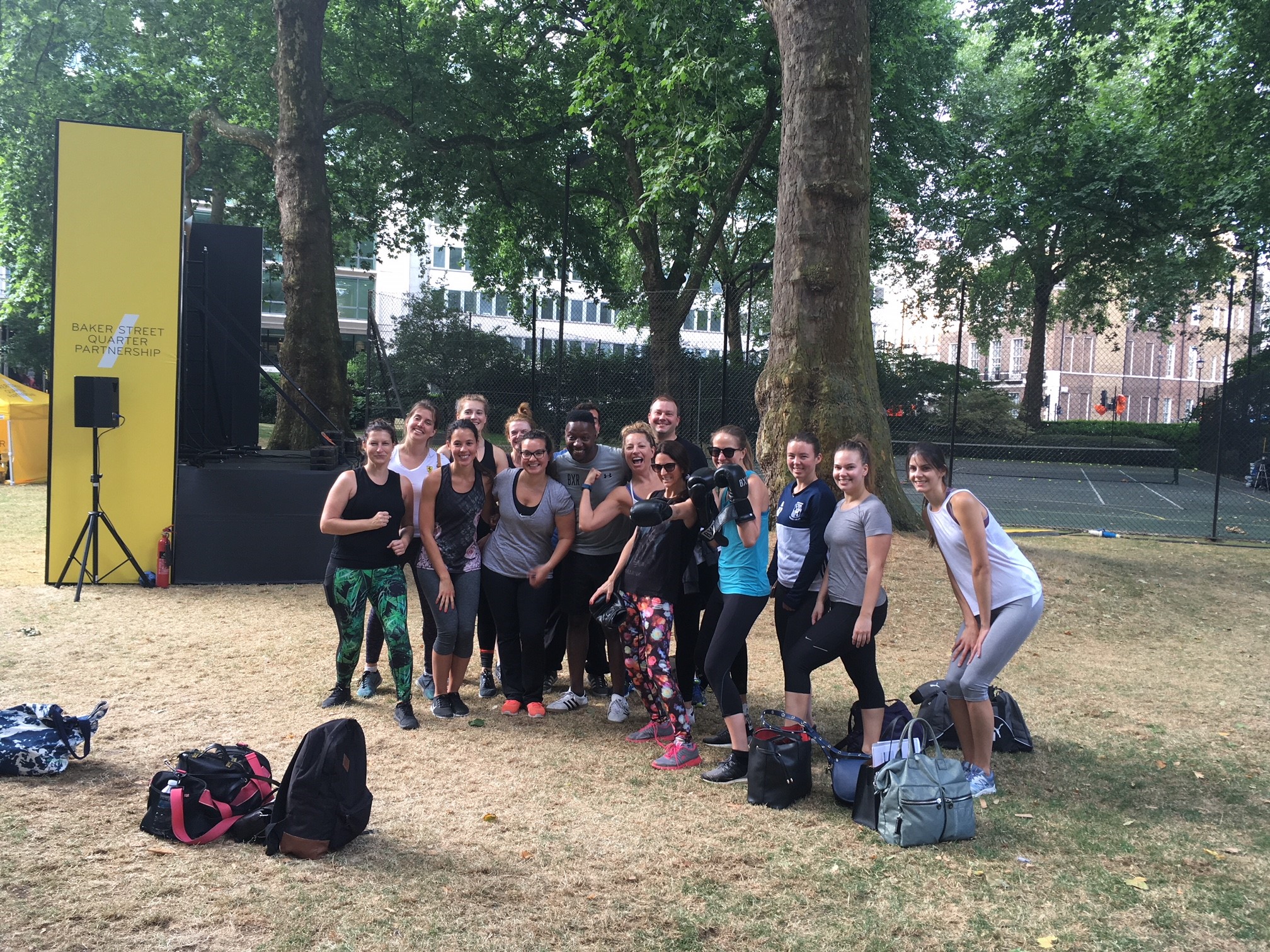 Summer In The Square - BXR Boxing Class - Make it Marylebone