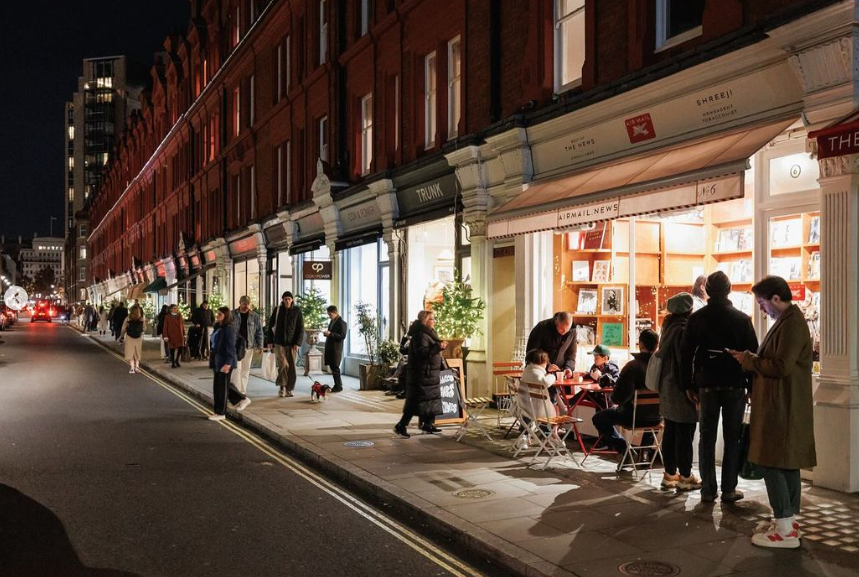 Chiltern Street Christmas Shopping Evening - Make it Marylebone