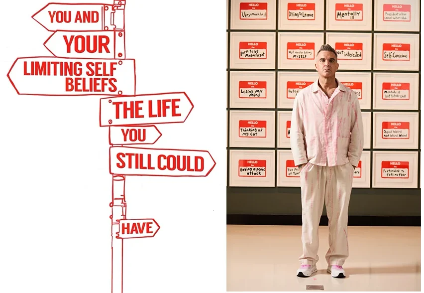 Robbie Williams Radical Honesty - Moco Museum London - Make it Marylebone